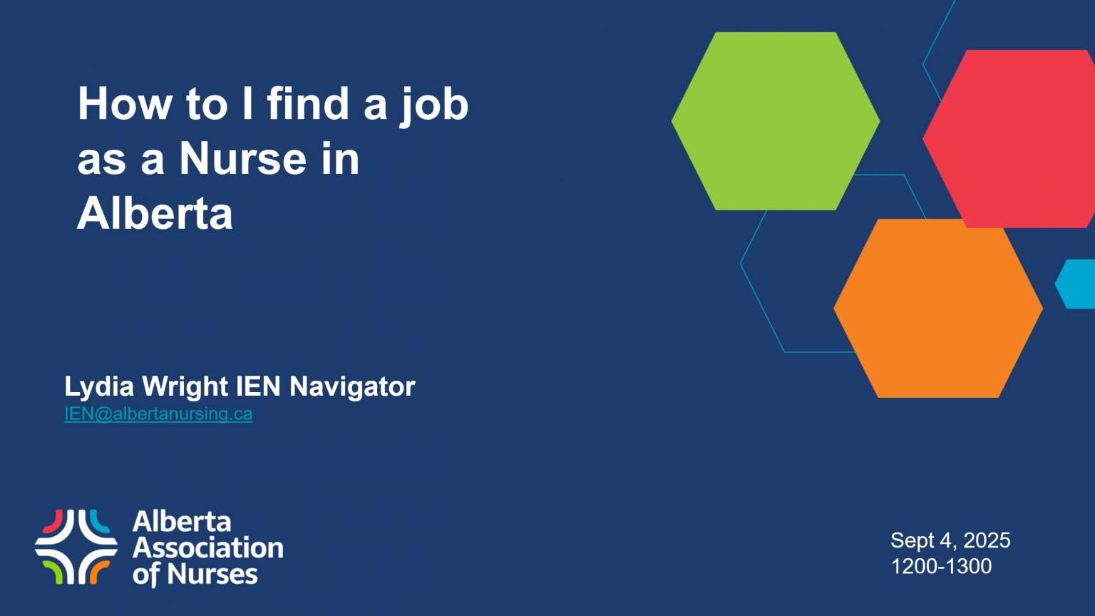 IEN Resources Alberta Association Of Nurses